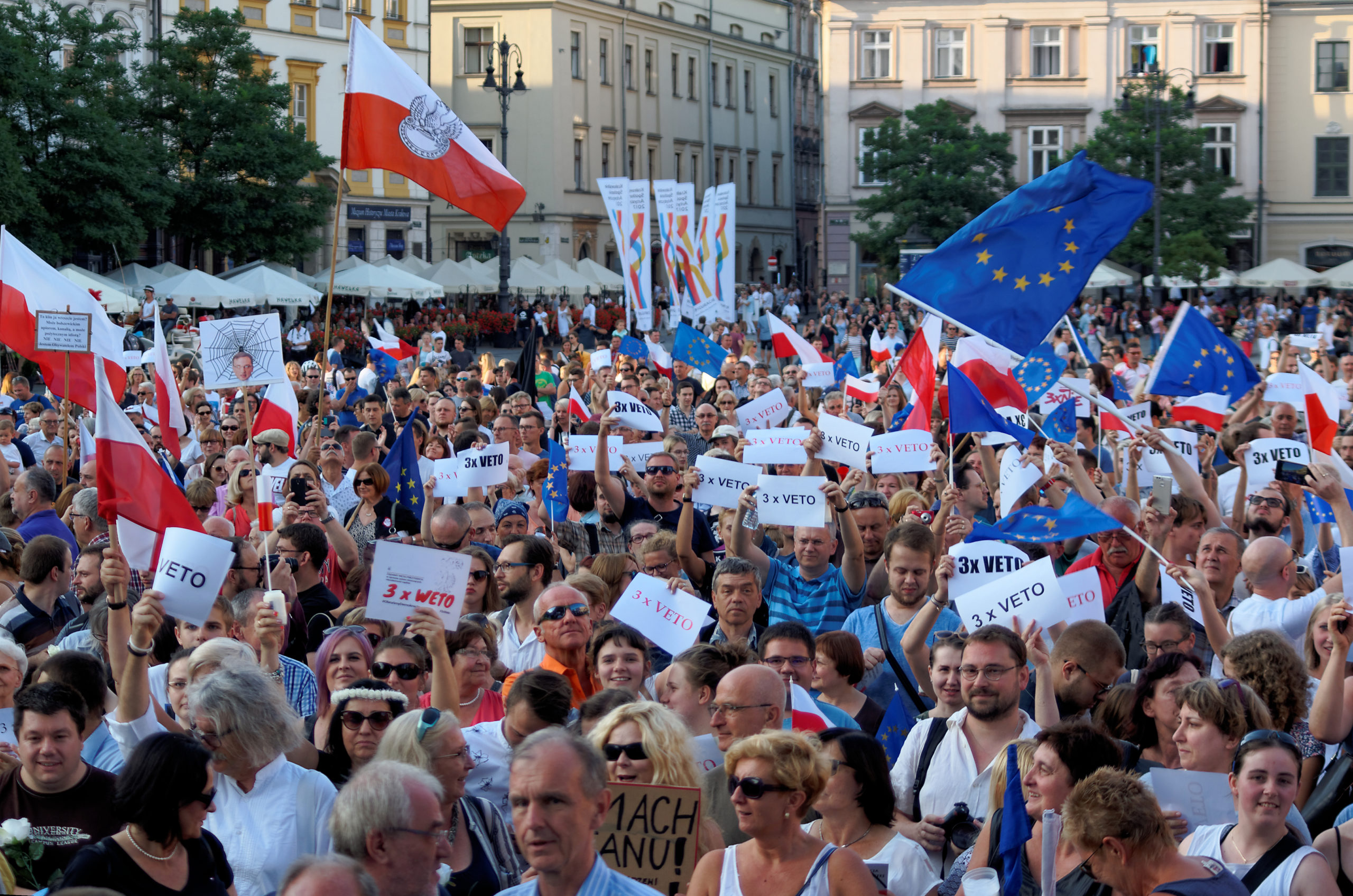 Poles trust EU the most and government the least among institutions ...