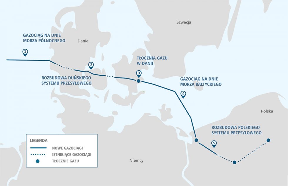 Baltic Pipe connected to Polish and Danish transmission systems | Notes ...