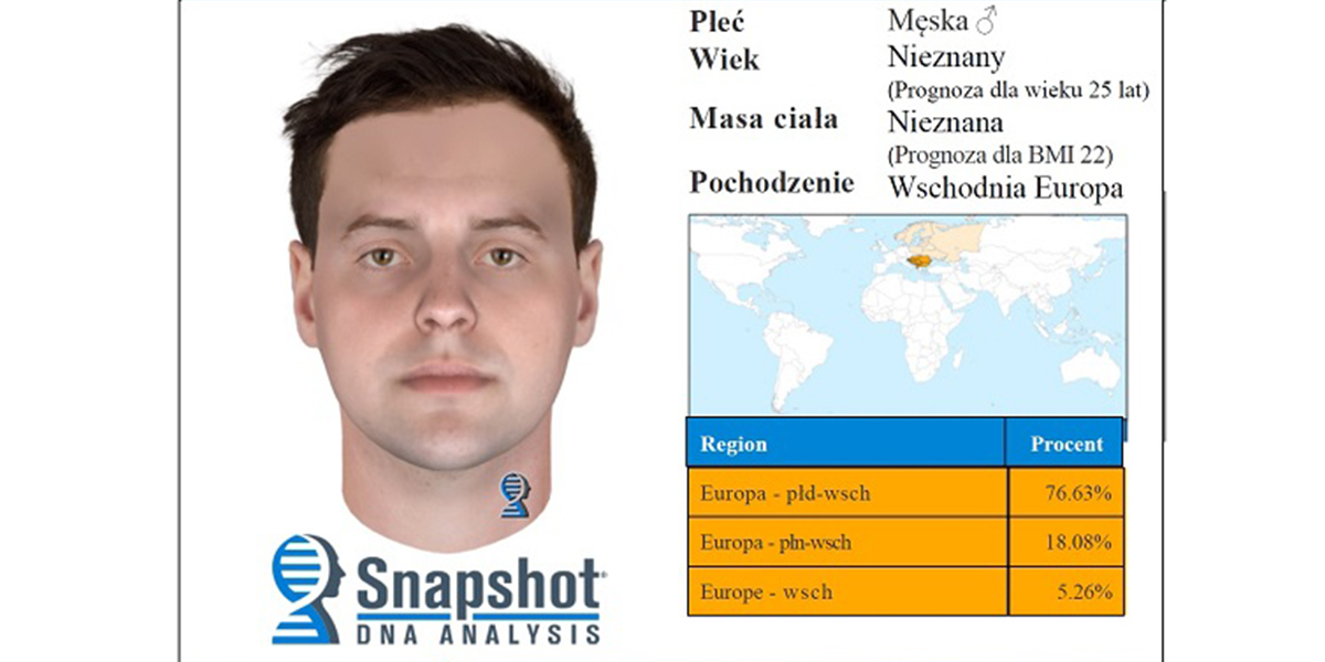 Image of murder suspect created using DNA for first time in Poland ...