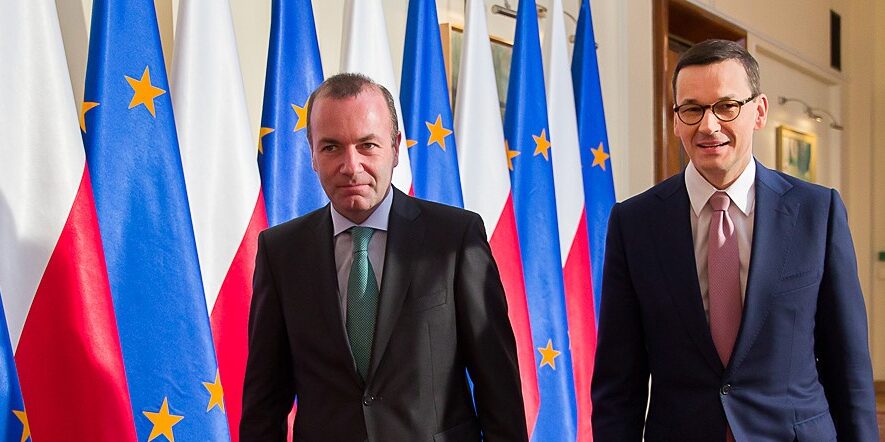 Polish PM challenges head of largest group in European Parliament to ...