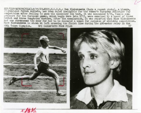 The Olympic champion wrongly banned for failing a gender test 60 years ...
