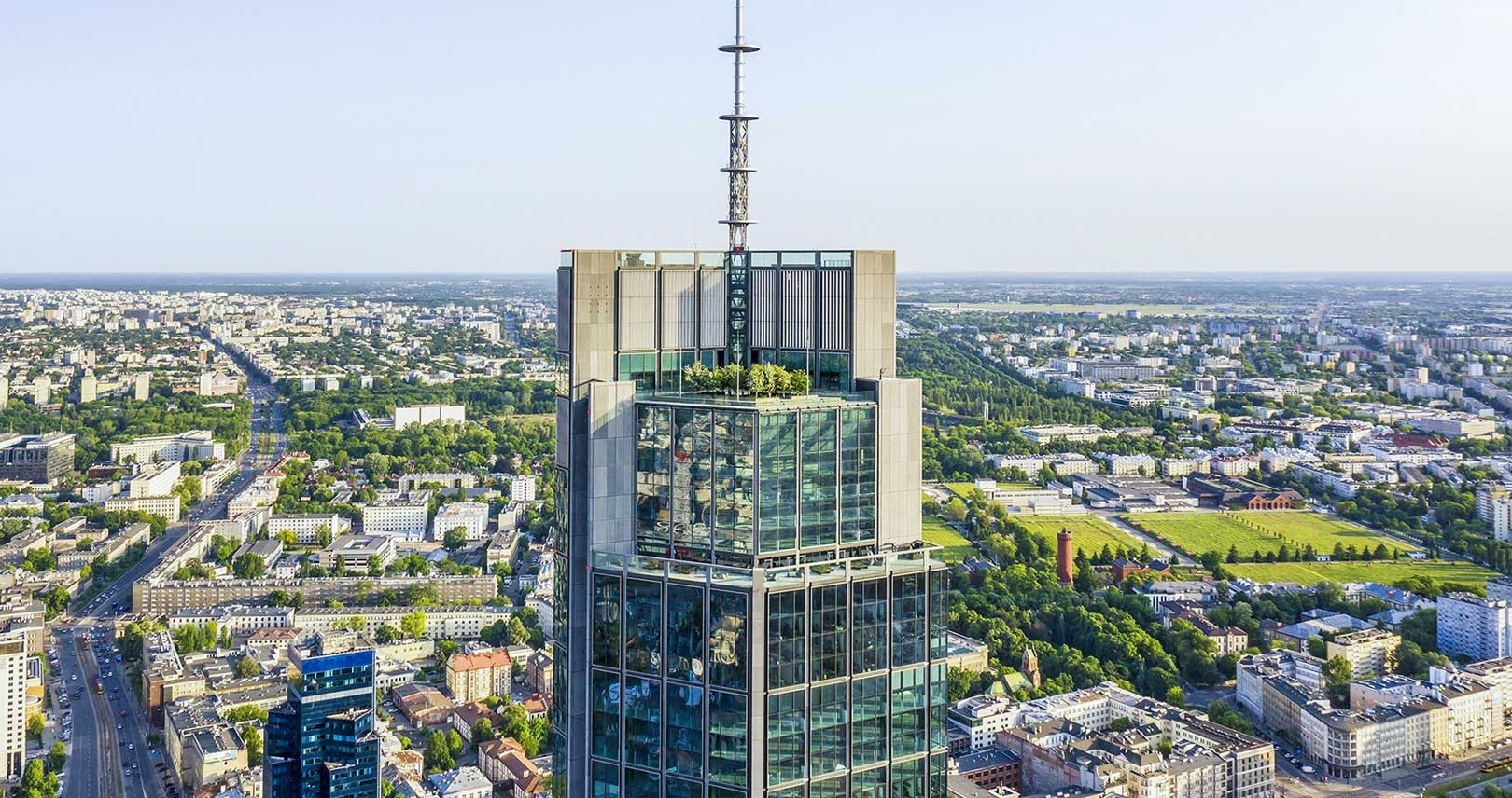 Observation deck atop EU’s highest building opens in Warsaw | Notes ...