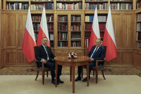 Poland’s warring president and PM pledge cooperation on security and ...