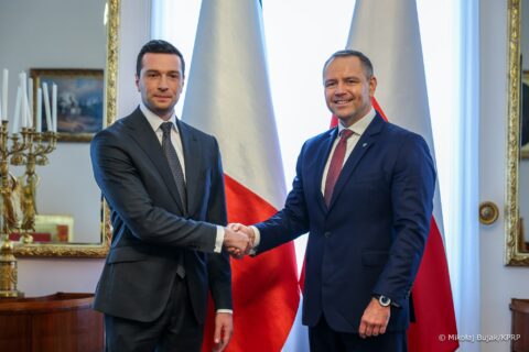 French nationalist leader Bardella visits Poland to meet president ...